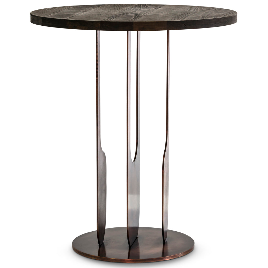 Drop Side Table Timber - Egg Designs